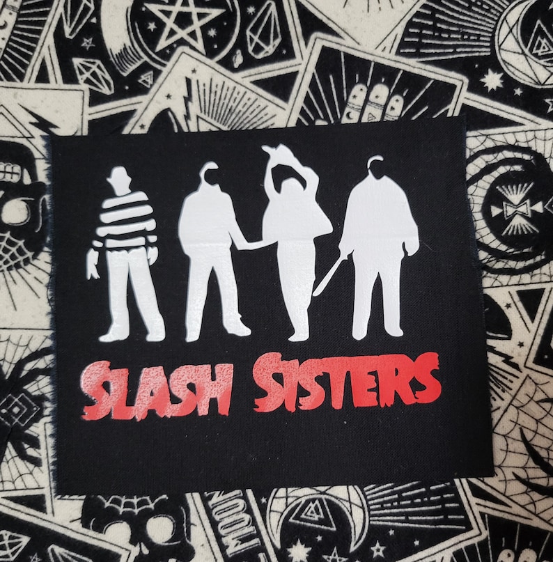 Slash Sisters Classic Slashers Logo Patch - Etsy