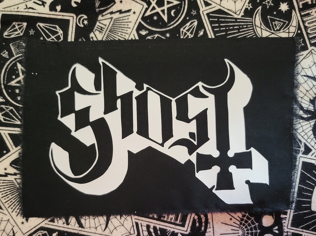 Ghost Band Patch - Etsy
