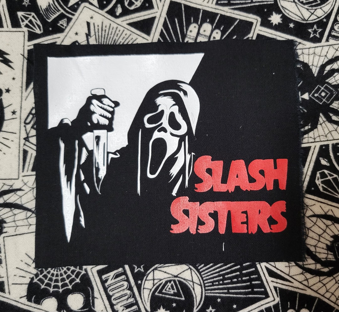 Ghostface Slash Sisters Logo Patch - Etsy