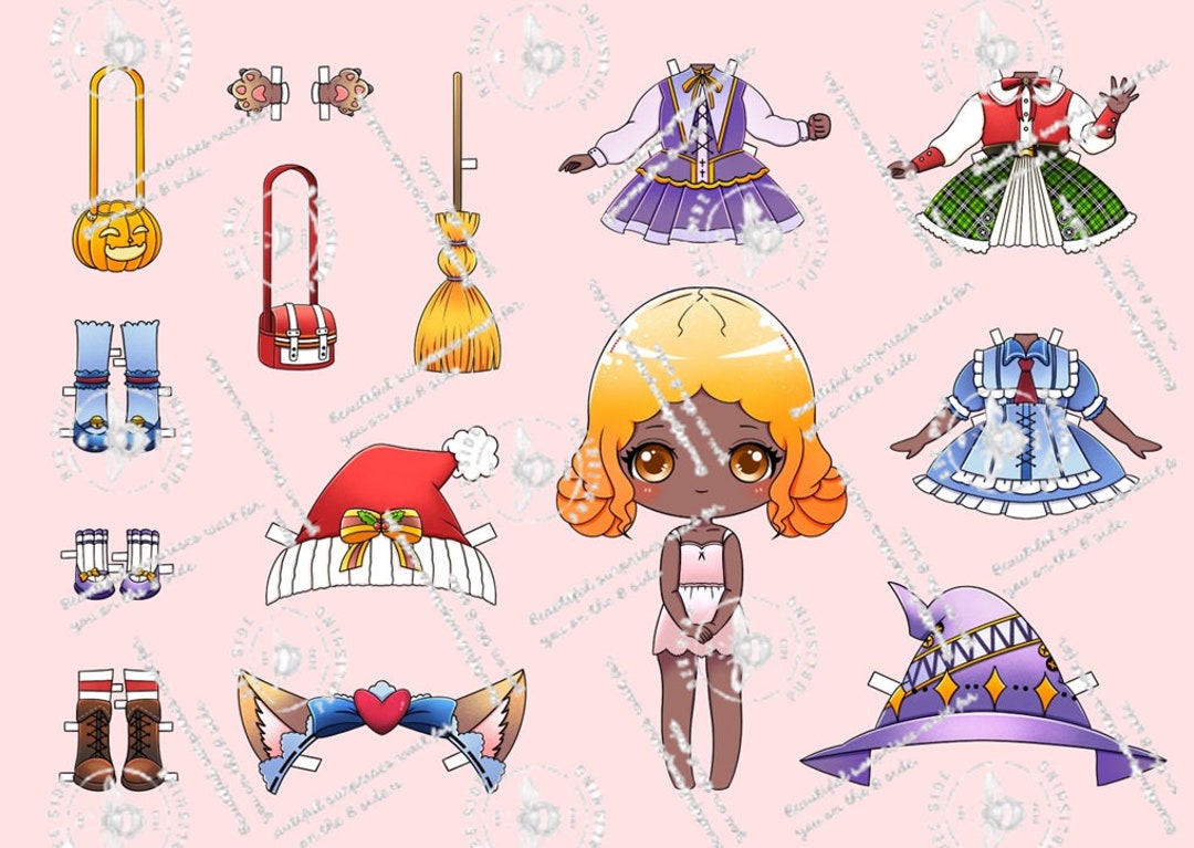Chibi Paper Doll