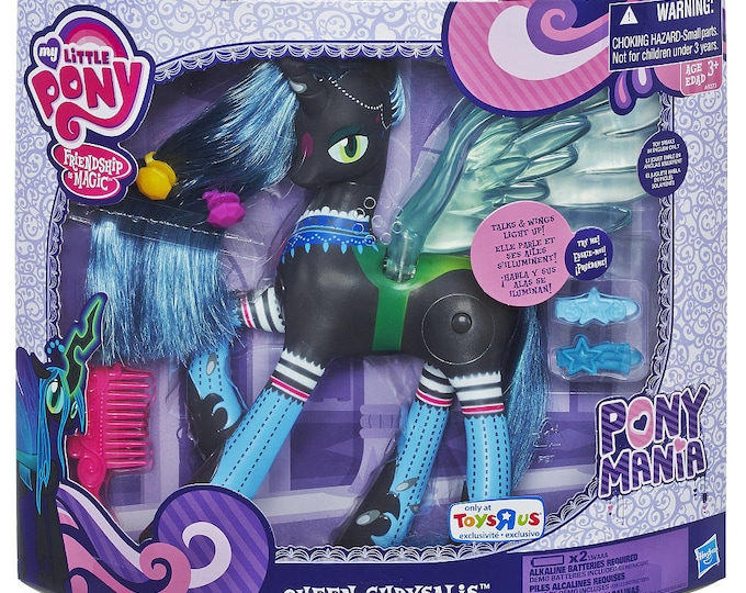 My Little Pony Talking Queen Chrysalis (pony Mania Series) - Etsy