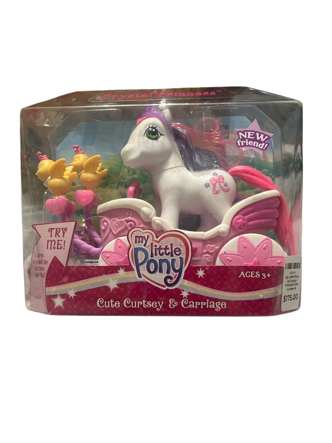 My Little Pony G3 Crystal Princess Cute Curtsey & Carriage Set 2000 ...