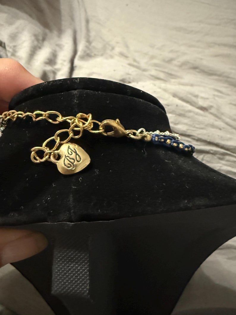 Vintage Betsey Johnson Lepard Heart Necklace - Etsy