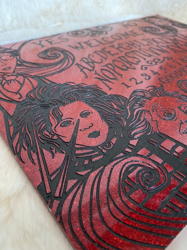 Tim Burton Inspired Ouija Board - Etsy
