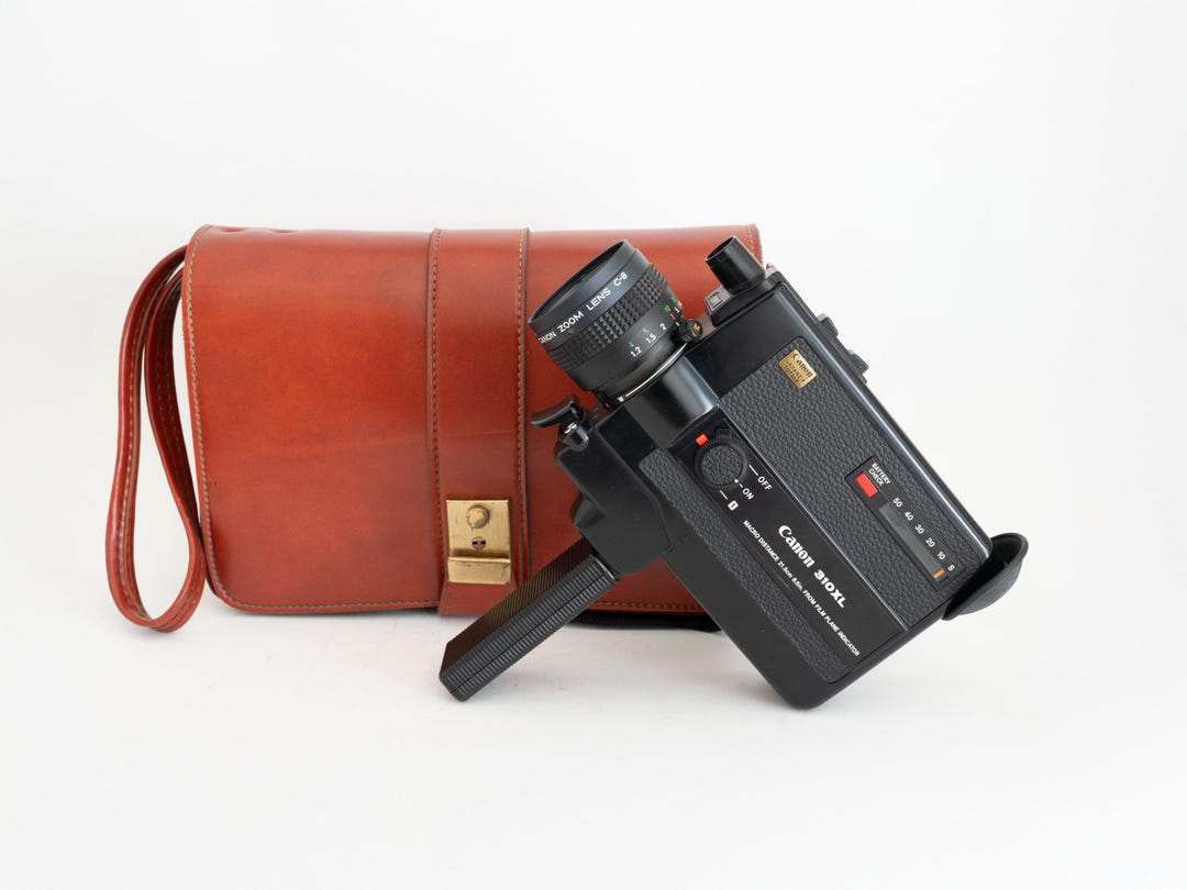 TESTED and WORKING Vintage Canon 310XL Super 8 Film Camera, 1970s 70's ...