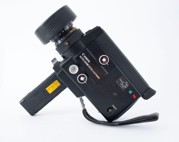 TESTED and WORKING Canon Auto Zoom 512 XL Electronic Super 8 Film ...