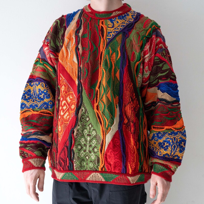Coogi Sweater - Etsy