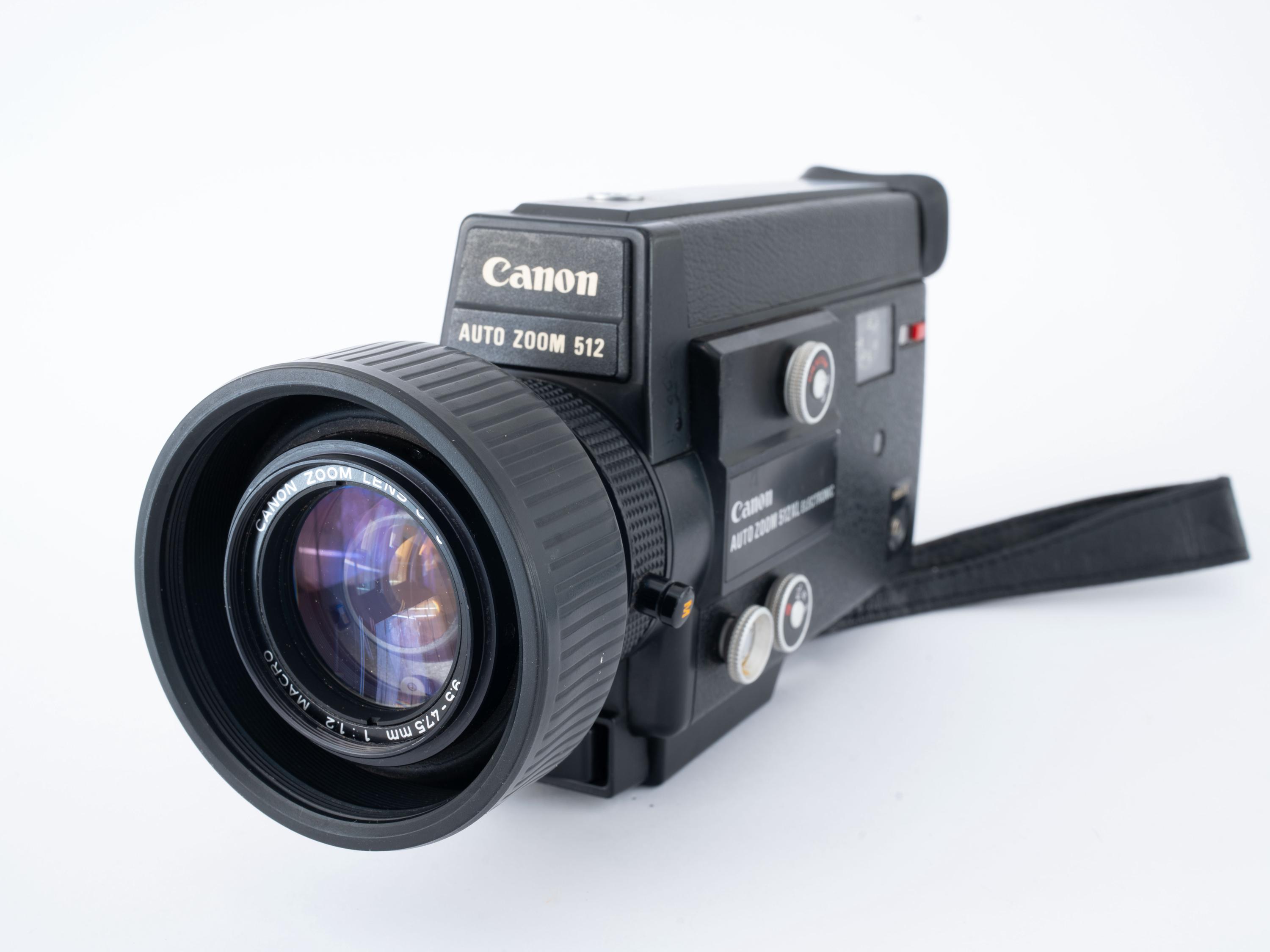 TESTED and WORKING Canon Auto Zoom 512 XL Electronic Super 8 Film ...