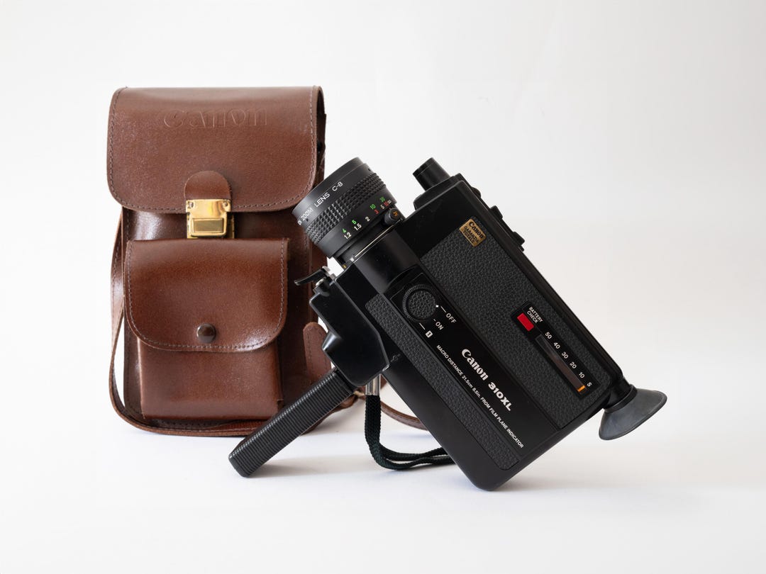 Working Vintage Canon 310XL Super 8 Film Camera, 1970s 70's Retro ...