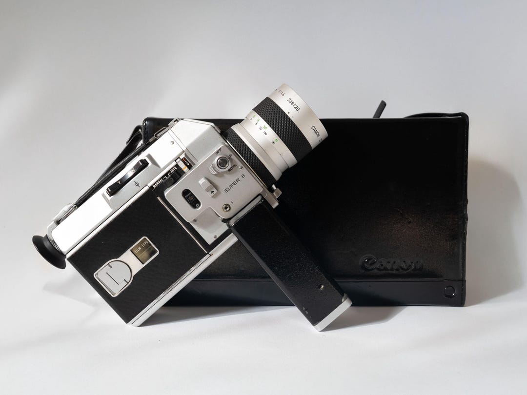 TESTED and WORKING Vintage Canon Auto Zoom 814 Super 8 Film Camera ...