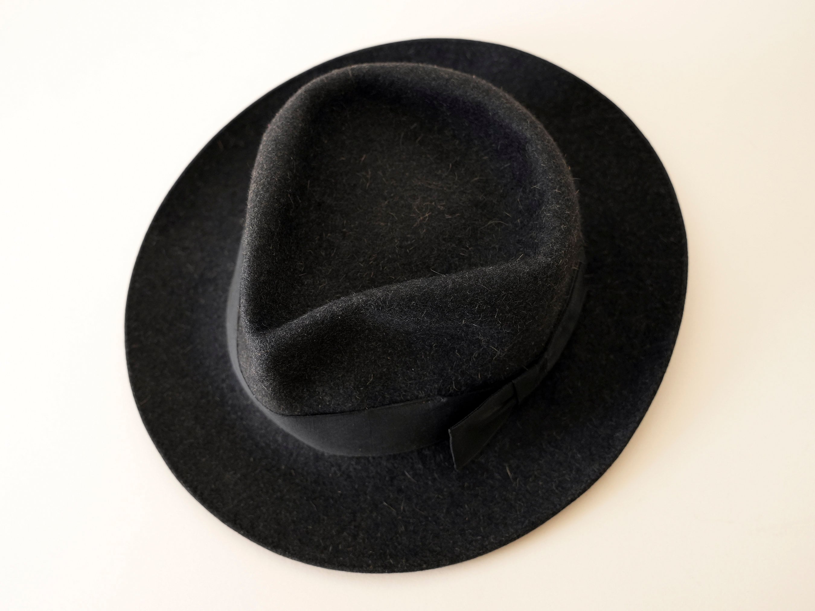Vintage Classic Mens Italian Sicilian Fur Felt Fedora Hat, Italian Hat ...