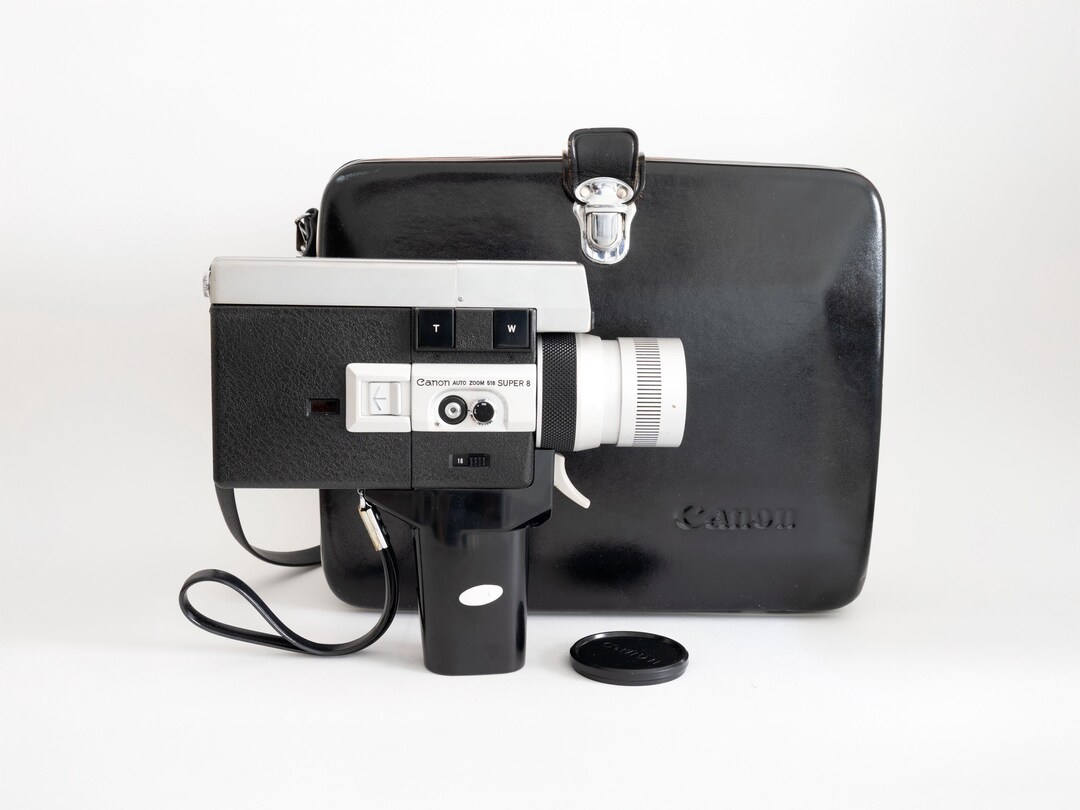 TESTED and WORKING Vintage Canon Auto Zoom 518 Super 8 Film Camera ...