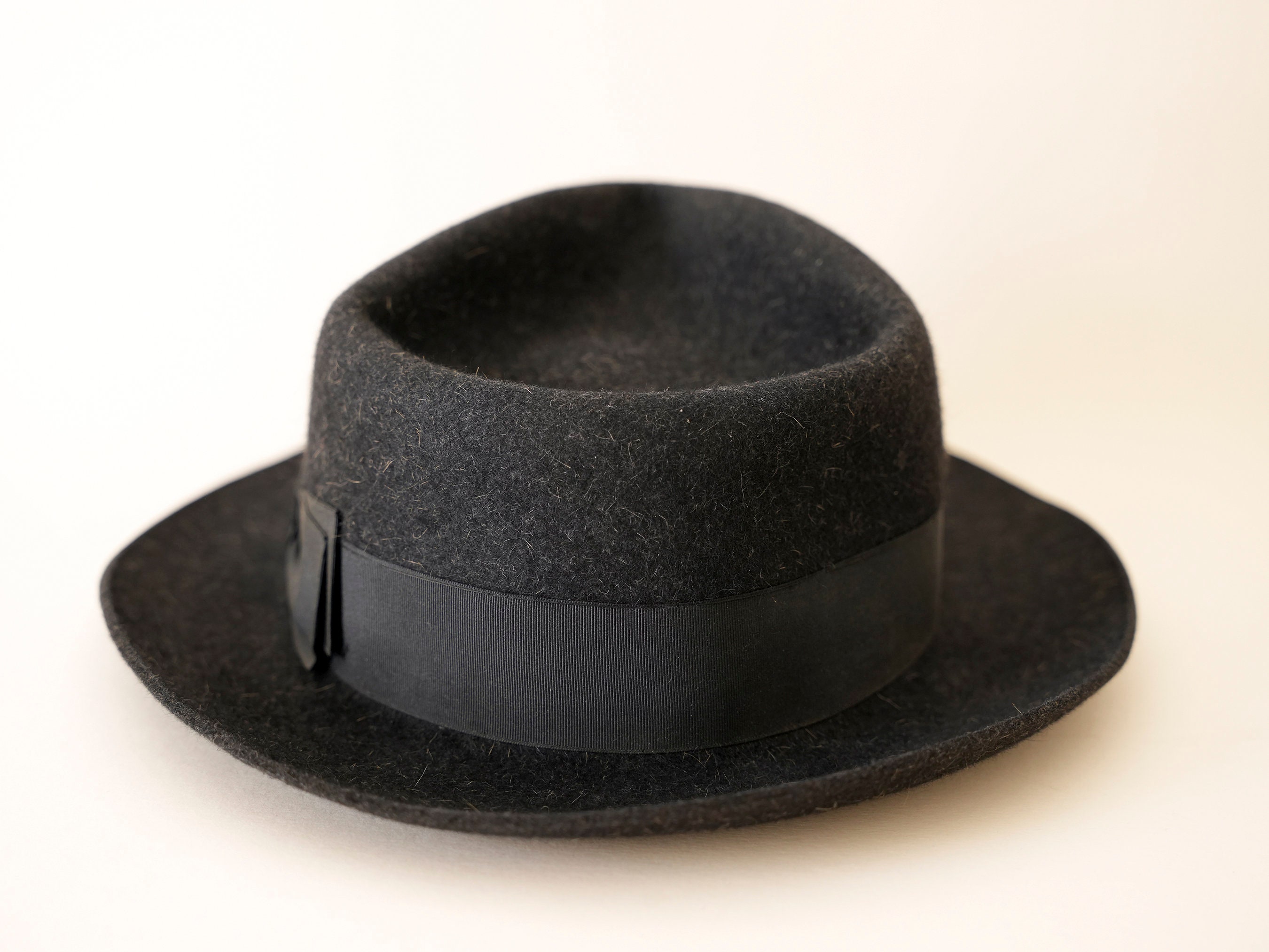 Vintage Classic Mens Italian Sicilian Fur Felt Fedora Hat, Italian Hat ...