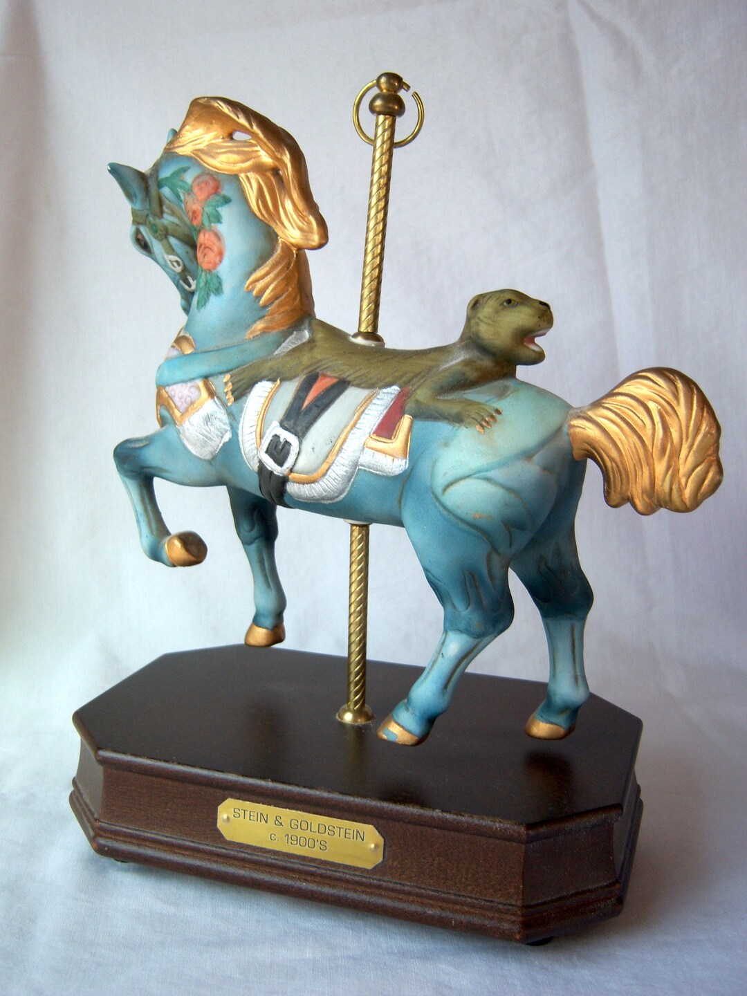Vintage Stein & Goldstein C. 1900s Carousel Musical Box FREE SHIPPING ...