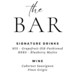 Wedding Bar Sign, Editable and Printable - Etsy