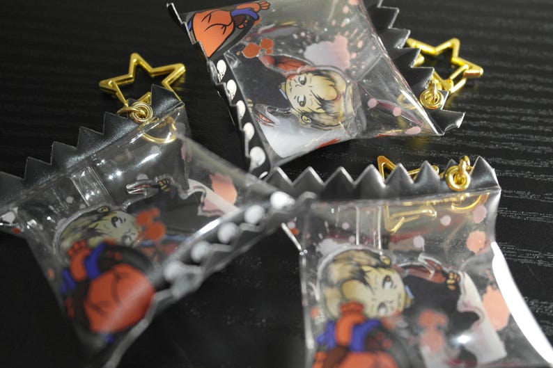 Hannibal HANNIBITES Candy Bag Acrylic Charm Keychain - Etsy