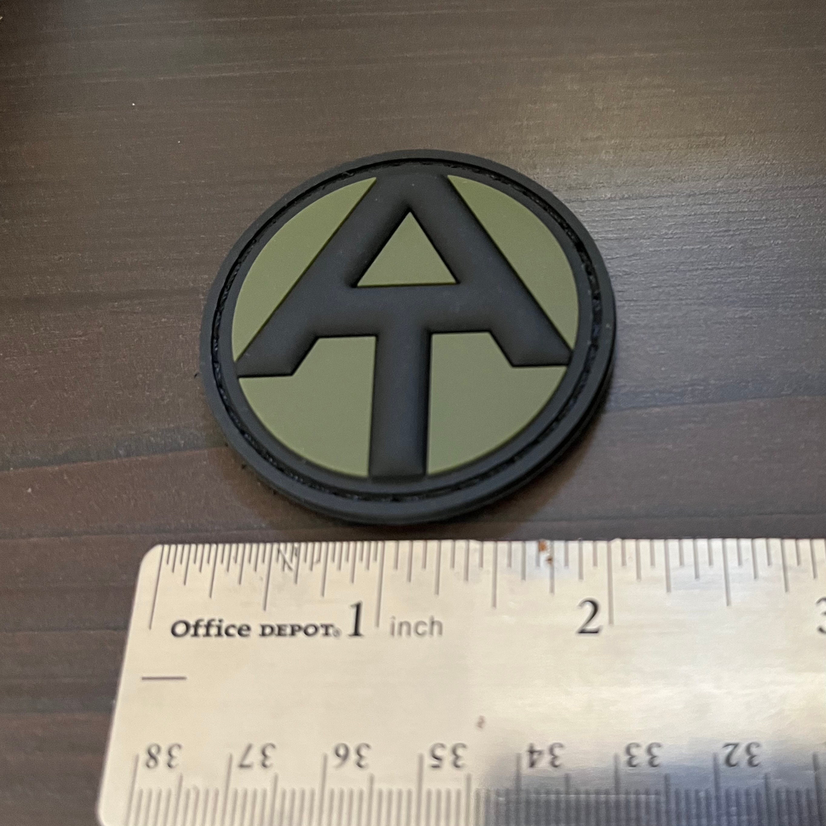 Gi Joe Adventure Team, OD (army) Green PVC Morale Patch, 2 Inch, Hook ...
