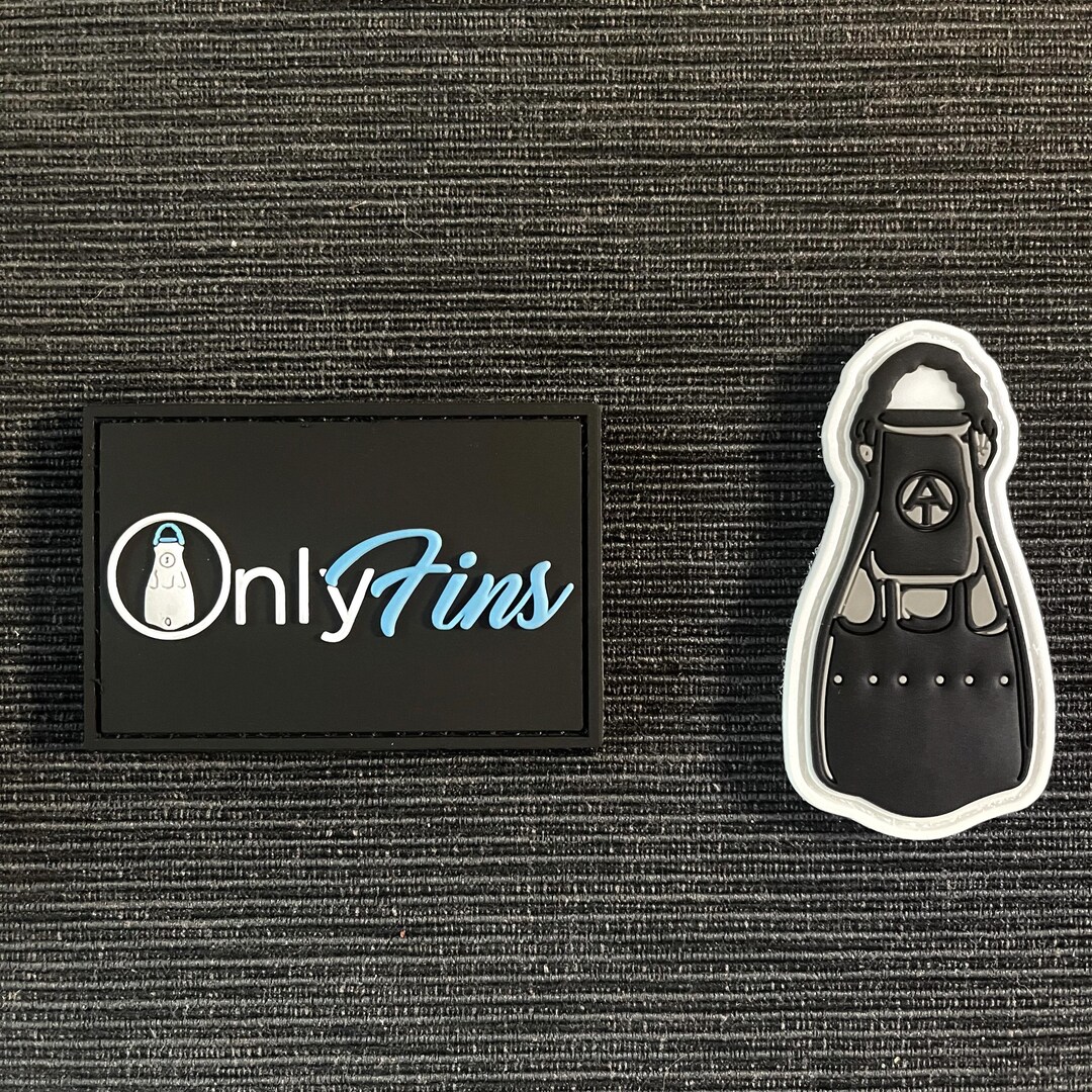 Onlyfins + Swim Fin PVC Morale Patches: Scuba Diving, Glow in the Dark ...