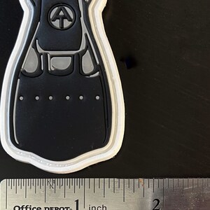 2-pack: Swim Fin PVC Morale Patches, 3 Inch Hook & Loop Attachment ...