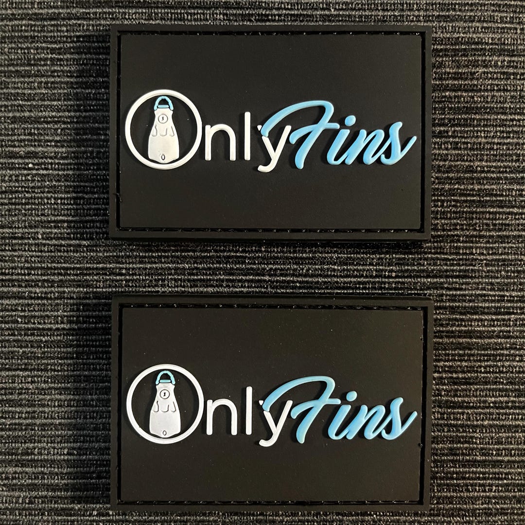2-pack: Onlyfins SCUBA Diving PVC Morale Patch, 3 X 2 Inch, Hook & Loop ...