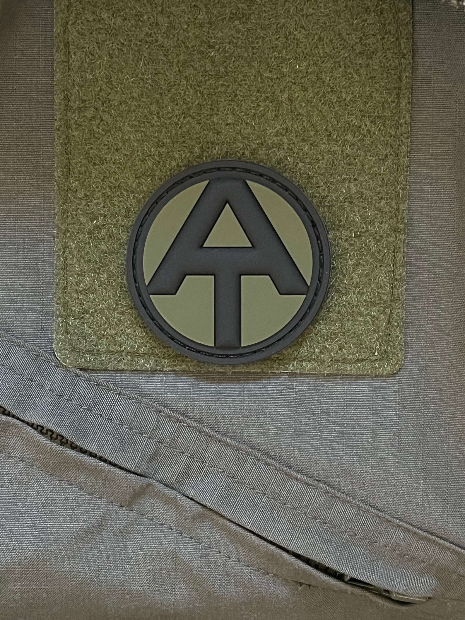 2-pack: Gi Joe Adventure Team, OD army Green Red PVC Morale Patches, 2 ...