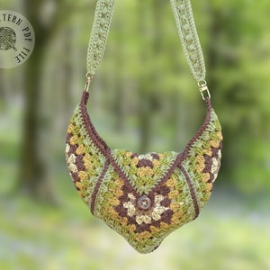 Juniper Pixie Bag Crochet Pattern, Crochet Fanny Pack Pattern, PDF ...