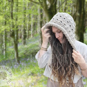 Morwyn Hood Crochet Pattern, Pixiecore Hood, Crochet Hat Pattern ...