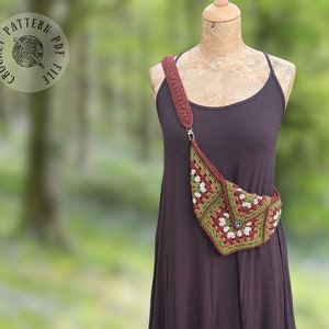 Juniper Pixie Bag Crochet Pattern, Crochet Fanny Pack Pattern, PDF ...