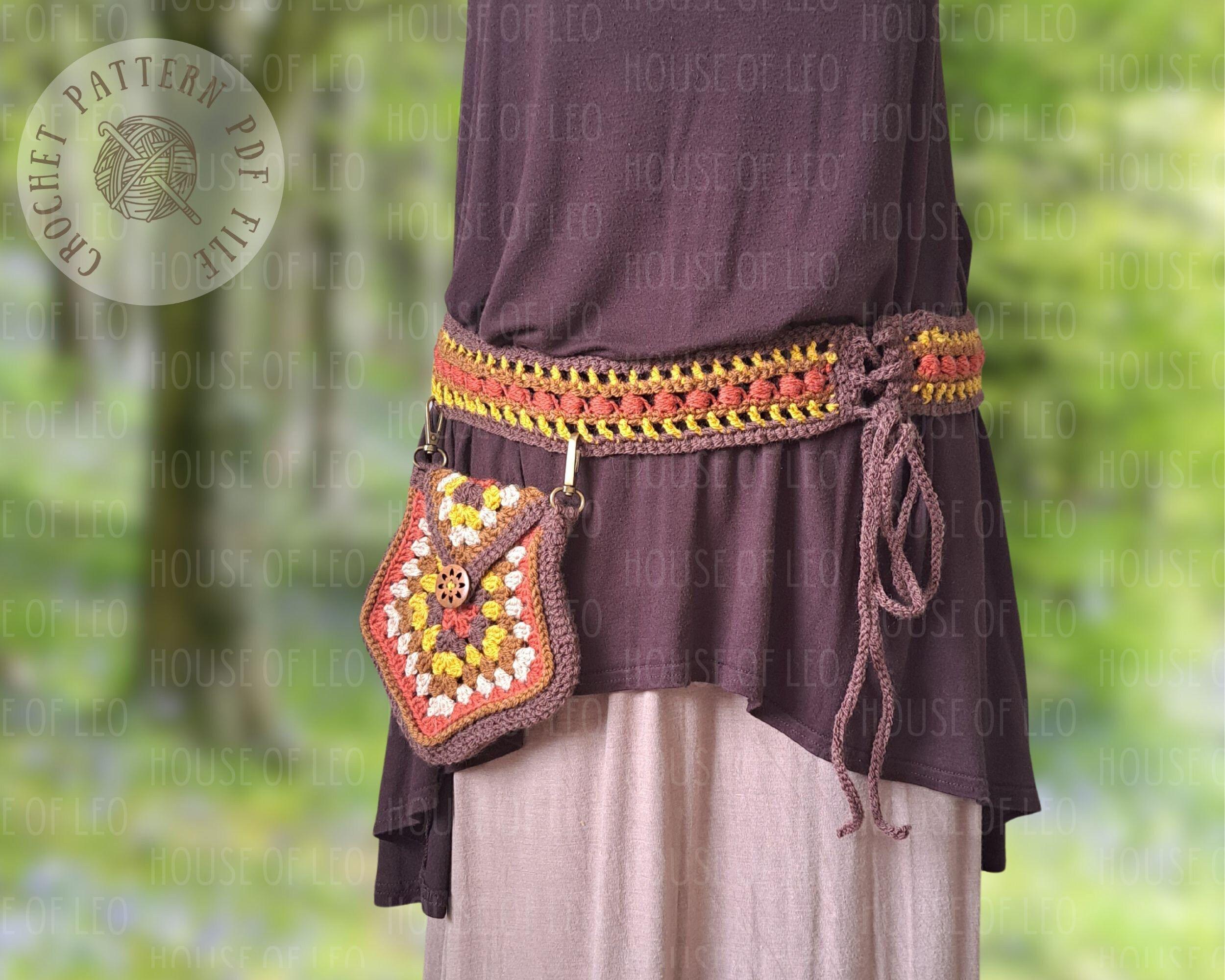 Rowan Pixie Belt Crochet Pattern, Crochet Fanny Pack Pattern, PDF ...