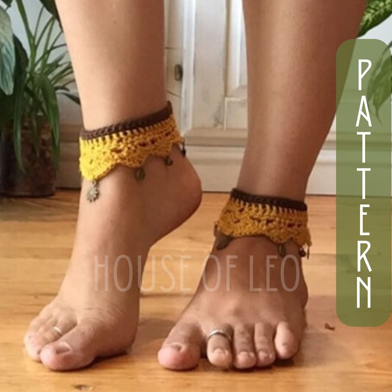 Crochet Anklets - Etsy