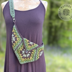 Juniper Pixie Bag Crochet Pattern, Crochet Fanny Pack Pattern, PDF ...