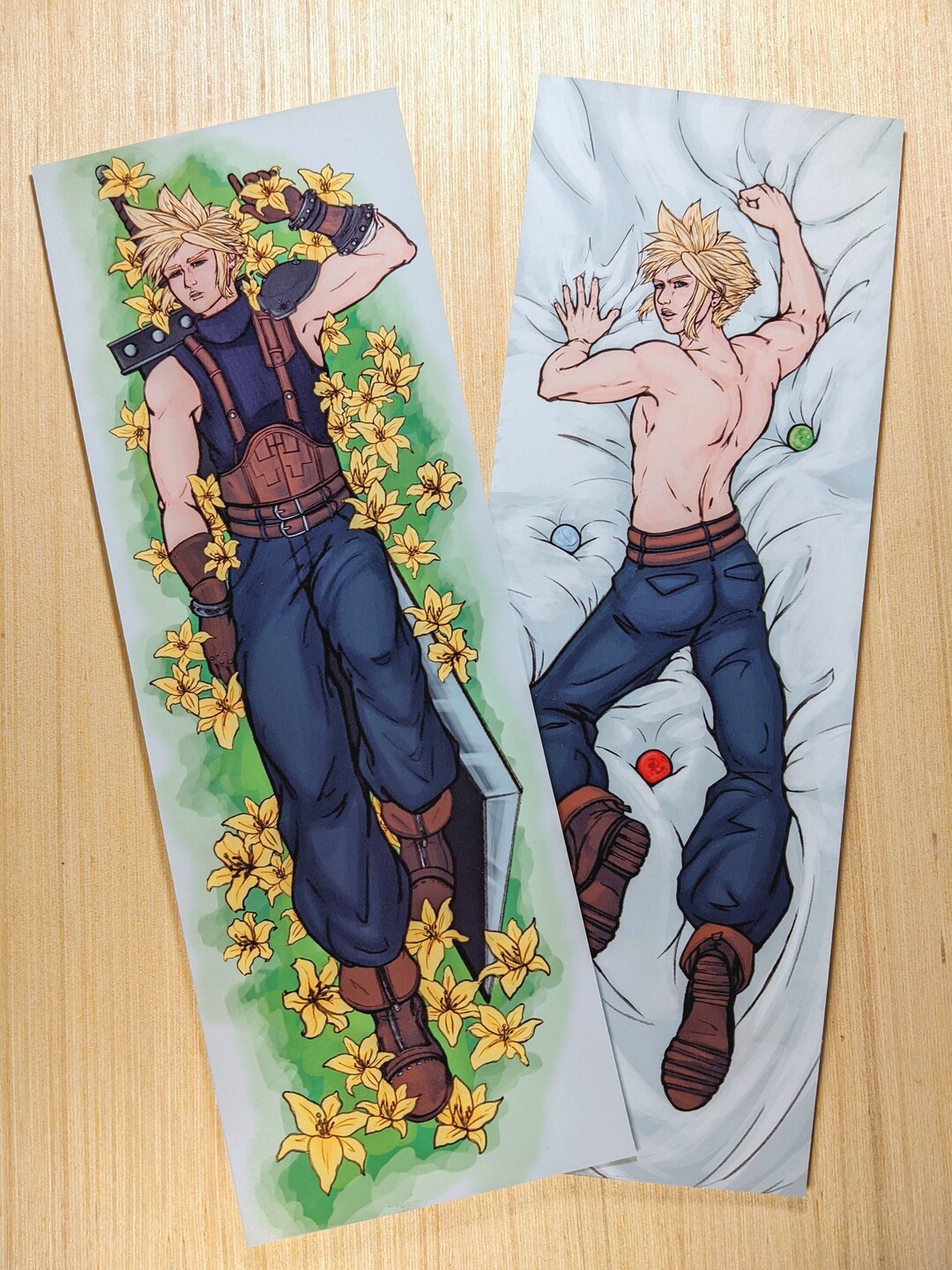 FFVII Final Fantasy 7 Cloud Strife 4inx11in Semi-gloss Fine Art Print ...