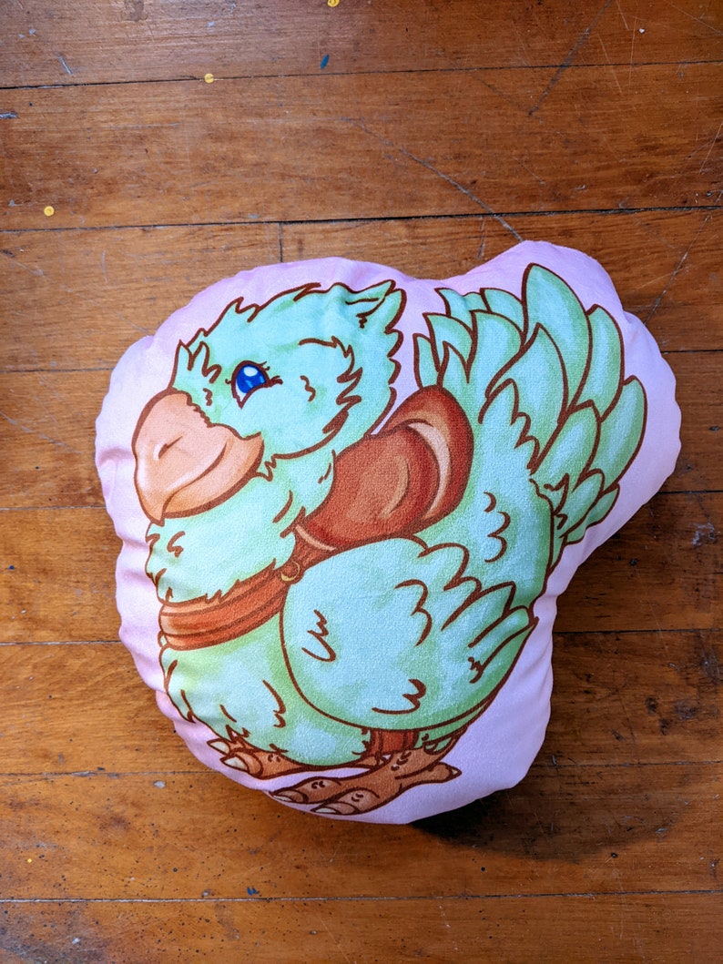 Final Fantasy Chocobo Shape Pillow - Etsy