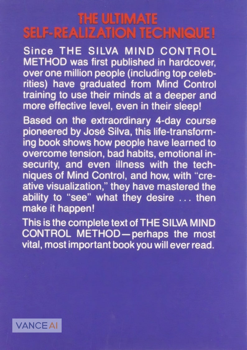 The NEW Silva Mind Control Method Scrap Book Nooks Ends Kindle Covers ...