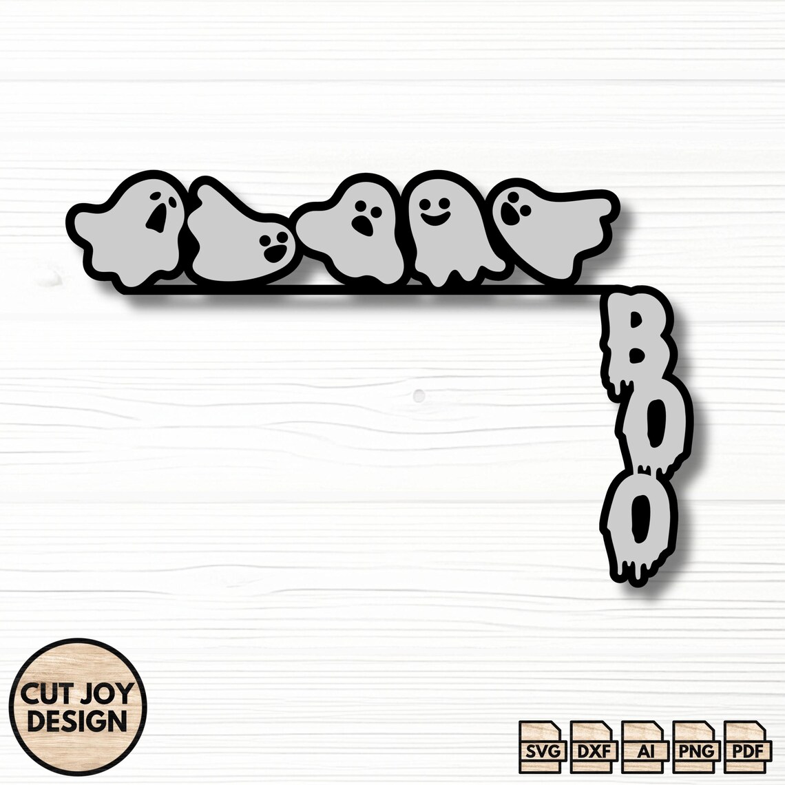 Halloween Door Corner SVG Bundle: Spooky Laser Cut Files (digital ...