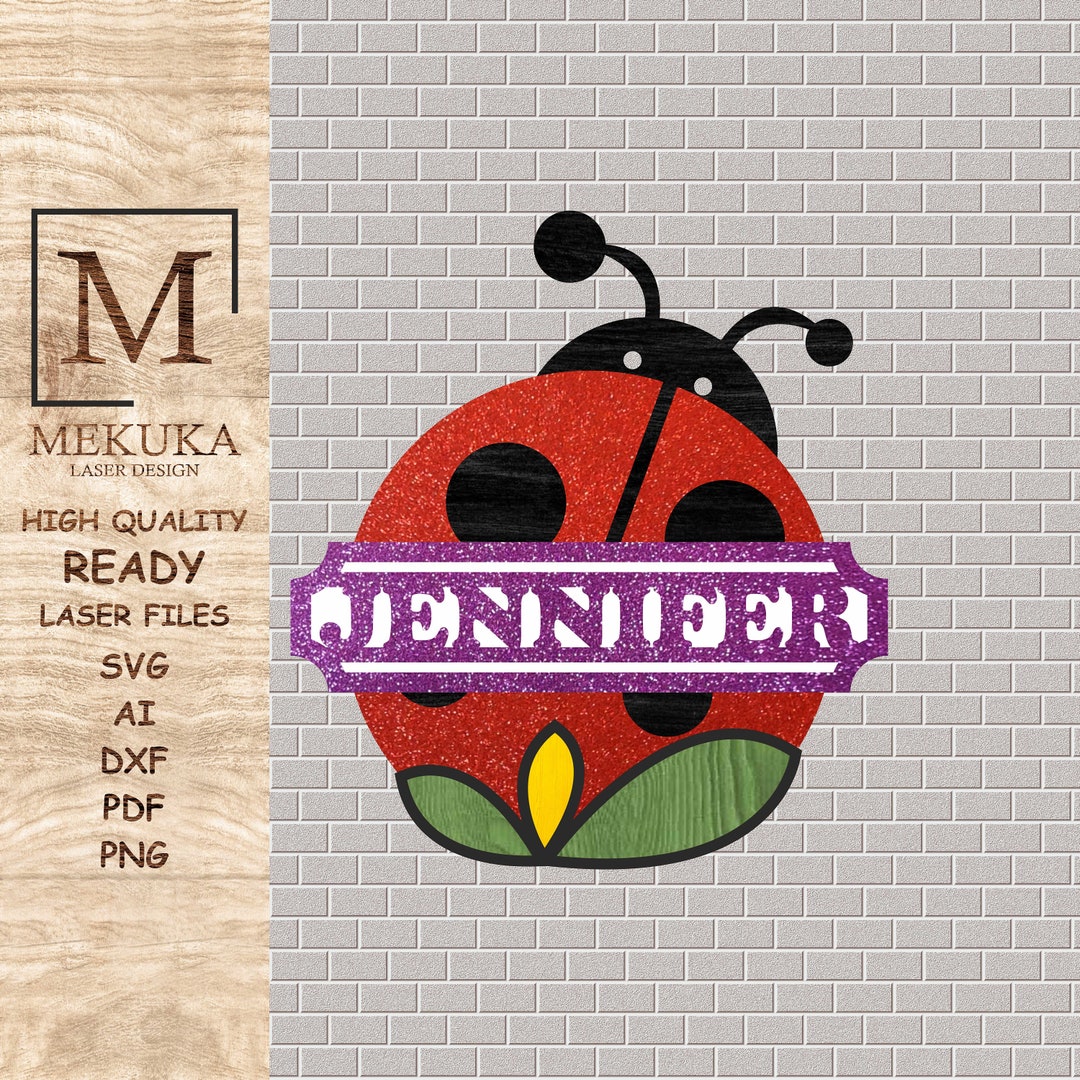 Ladybug Sign Multi-layer Assemble and Non Assemble Ladybug - Etsy