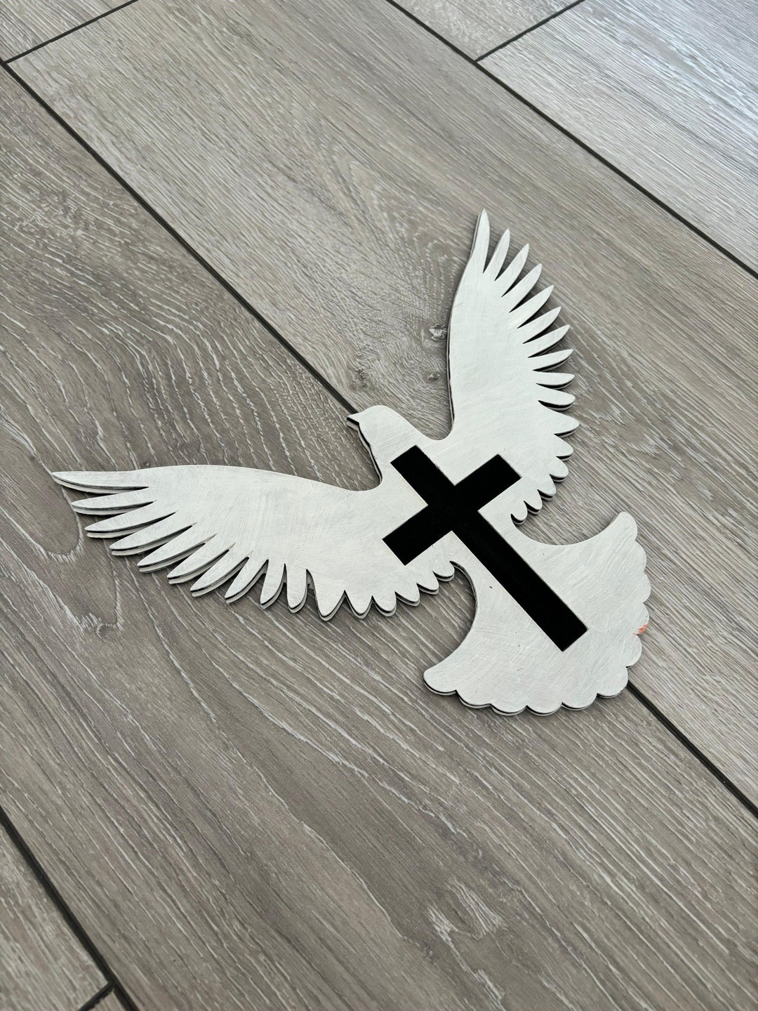 Dove Faith Svg Holy Dove Svg File, Holy Cross Svg, Dove Silhouette Svg ...