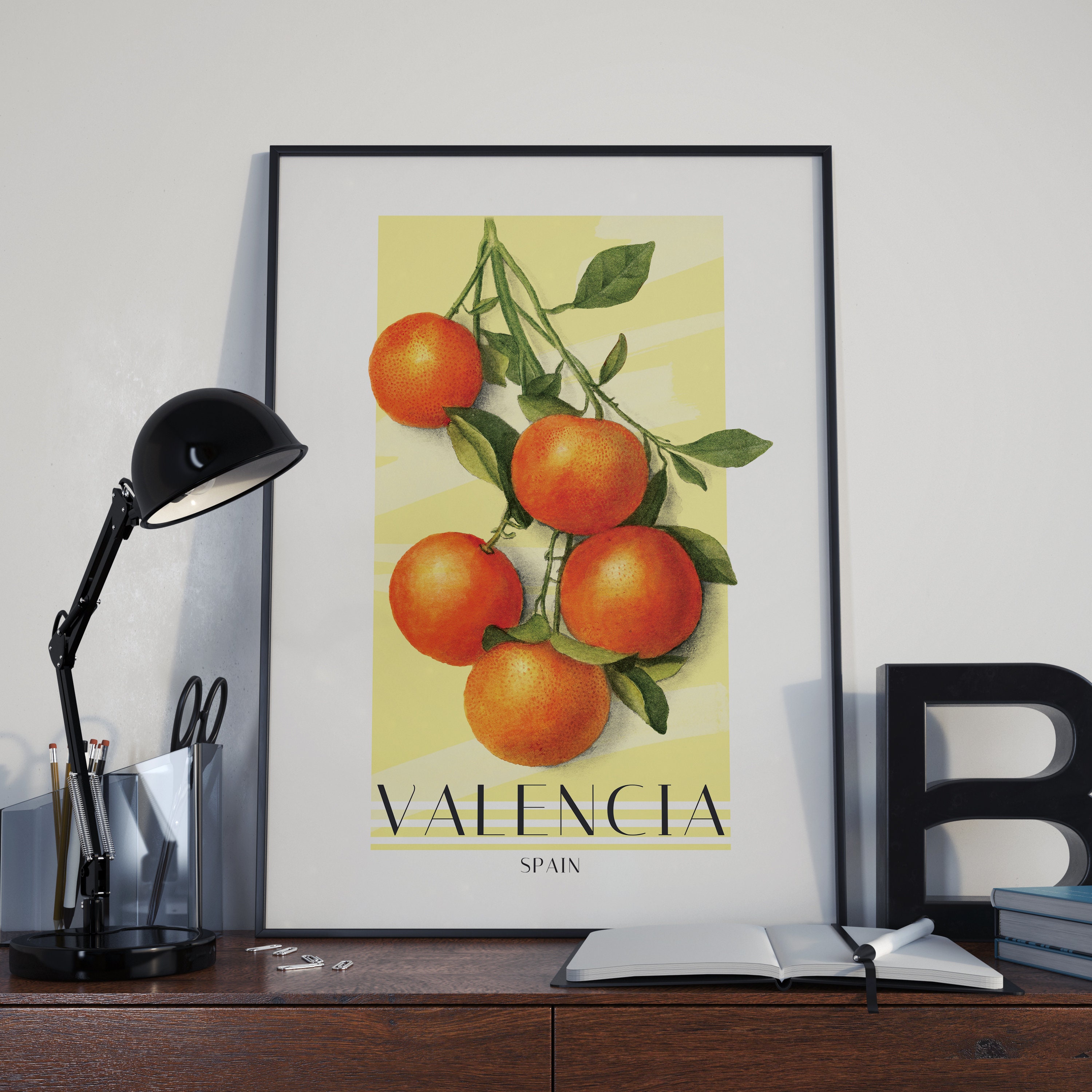 Printable Valencia Oranges Fruits of the World Minimalist Poster - Etsy