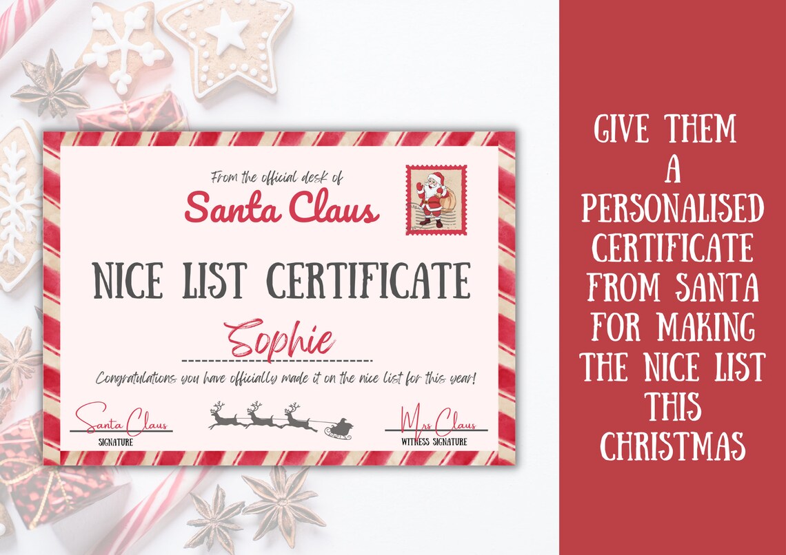 Santa Letter Bundle Letter From Santa Letter to Santa Nice List ...