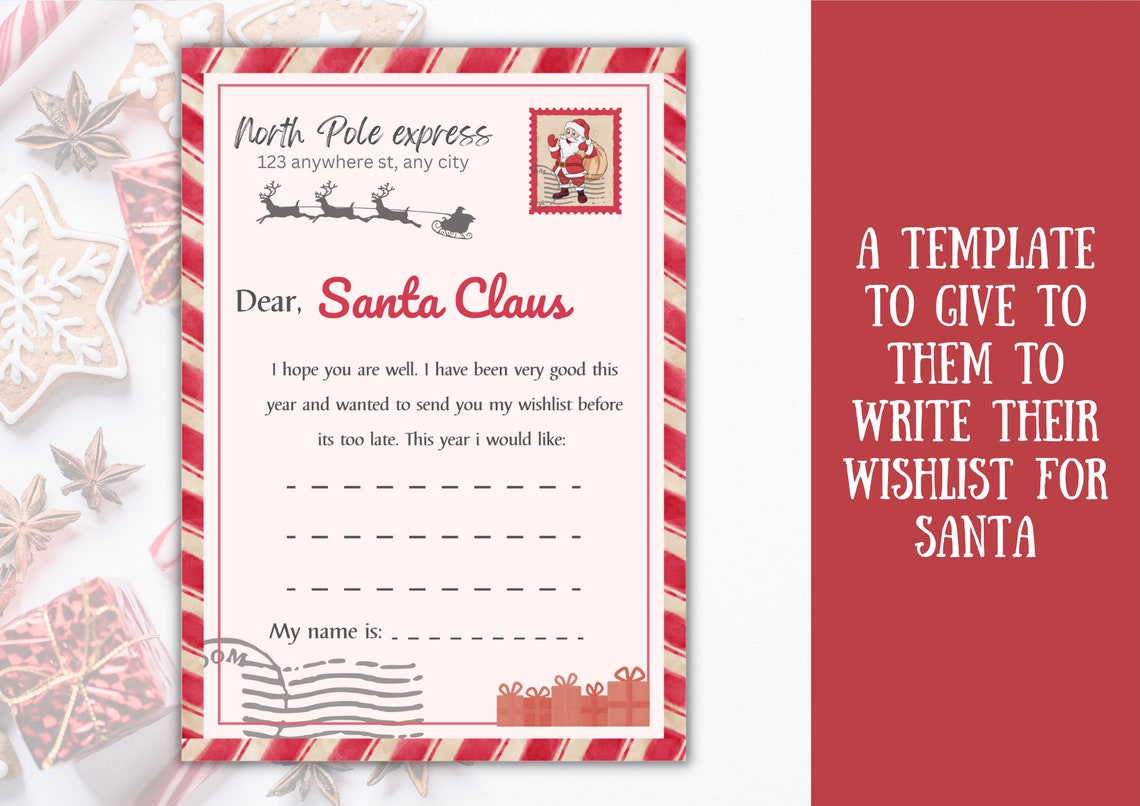 Santa Letter Bundle Letter From Santa Letter to Santa Nice List ...