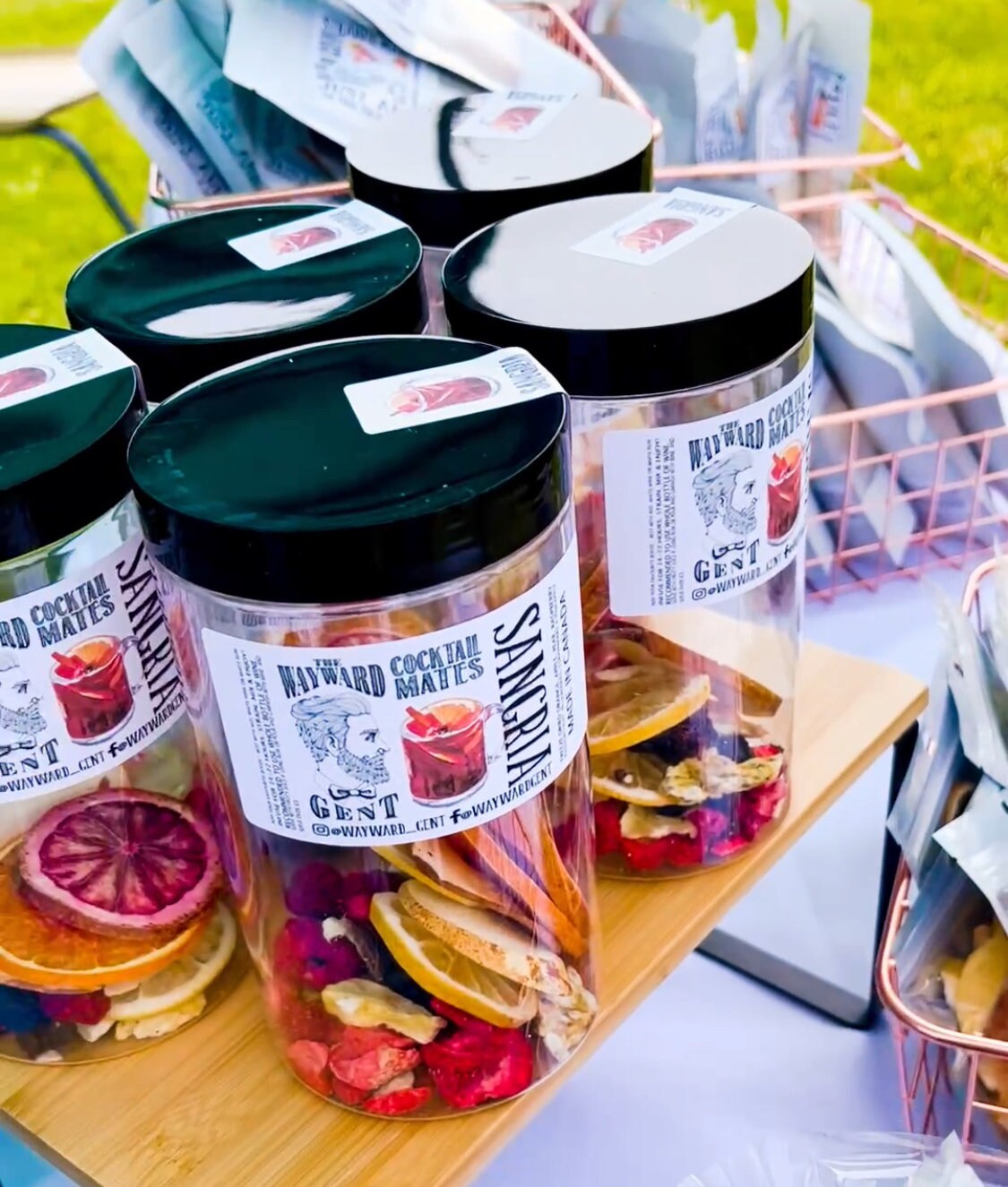 Sangria Cocktail Mate Full Bottle Jar - Etsy