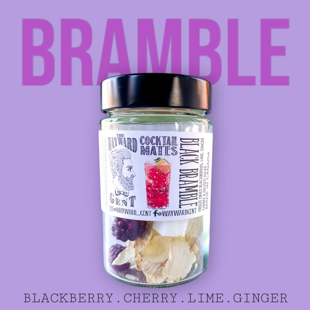 Black Bramble Cocktail Mate - Etsy