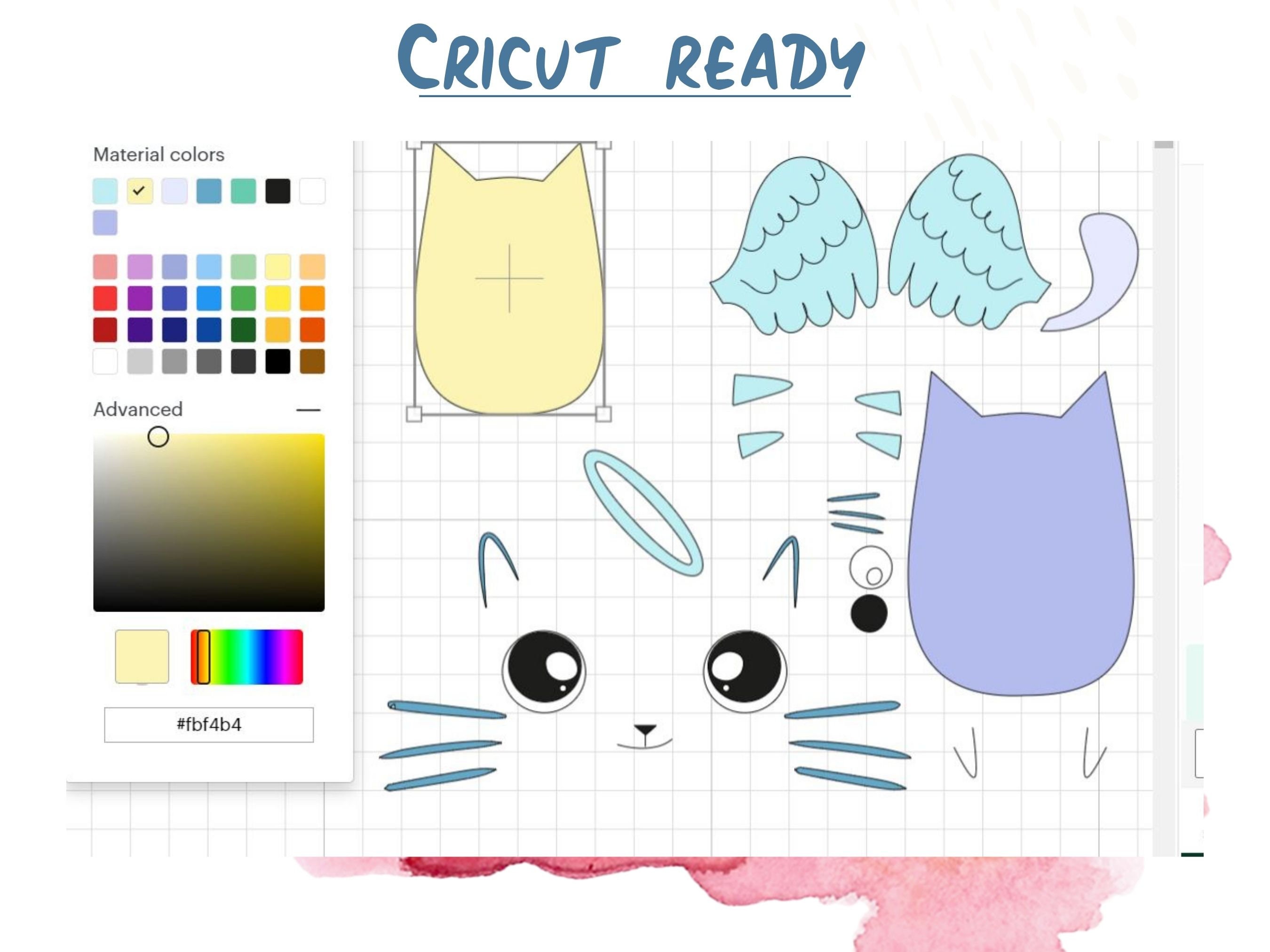 Angel Cats Wings -SVG/PNG/JPEG -wings Digital Download -cricut Wings ...
