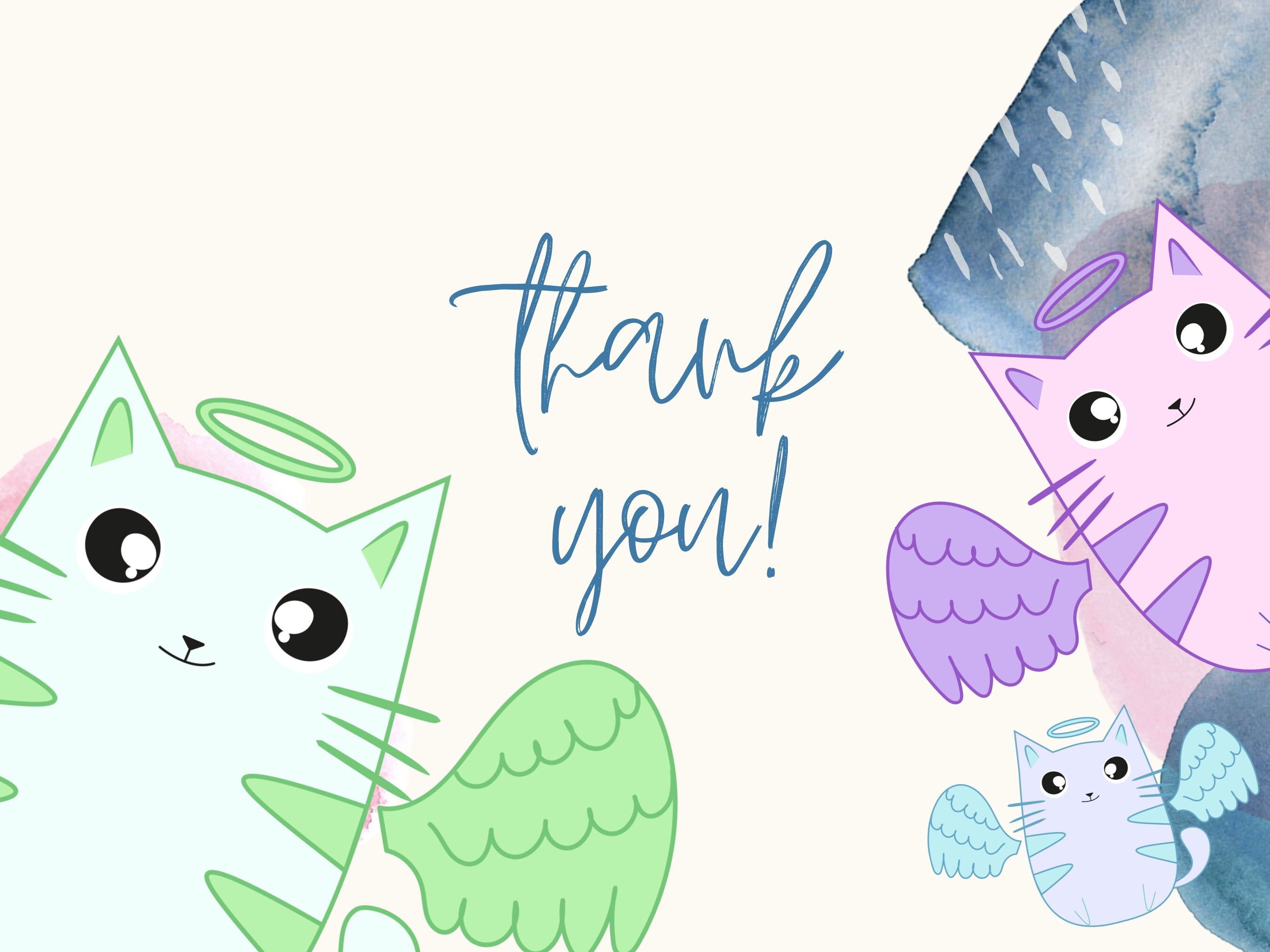 Angel Cats Wings -SVG/PNG/JPEG -wings Digital Download -cricut Wings ...
