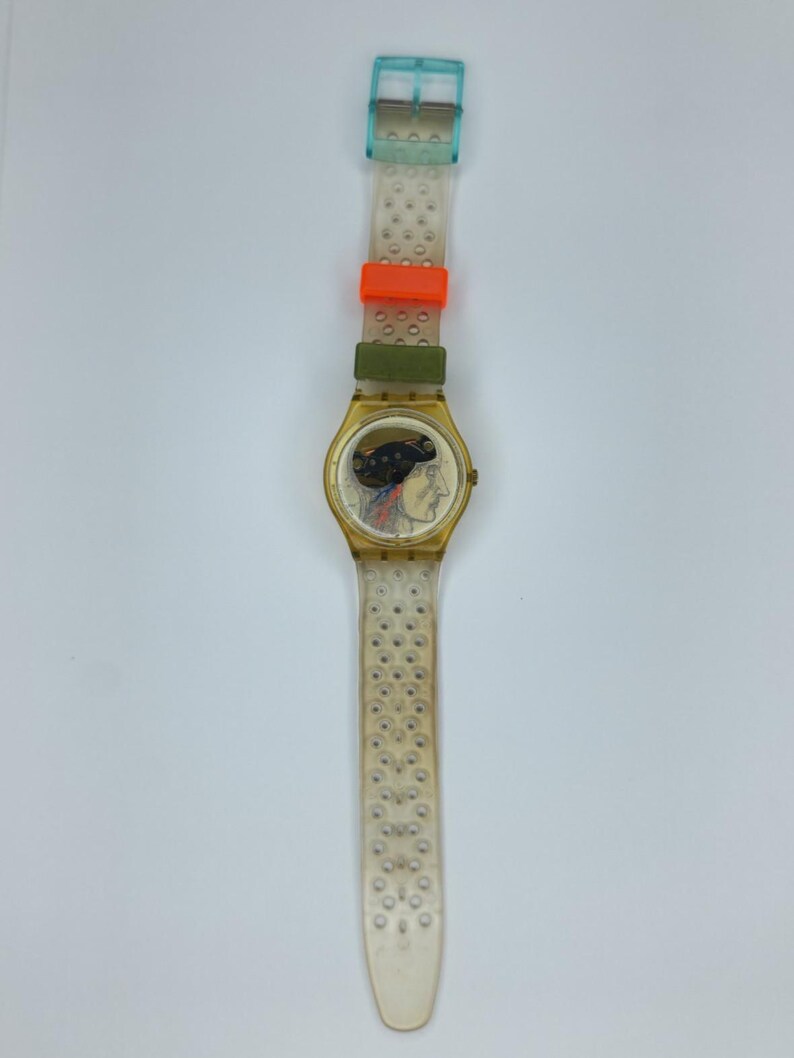 Swatch Ticking Brain GZ159 Limited Edition 1996 Collectible Art Watch ...