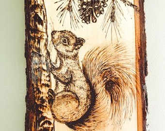 Wood Burning Art, Pyrography Art, Rustic Wood Burned Decor, Wall Art ...