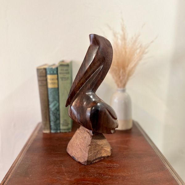 Wood Pelican - Etsy