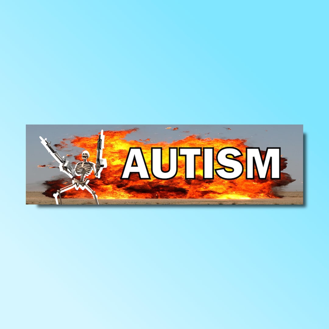Autism Bumper Sticker, Autism Sticker, Autistic Sticker, Autism Friend ...