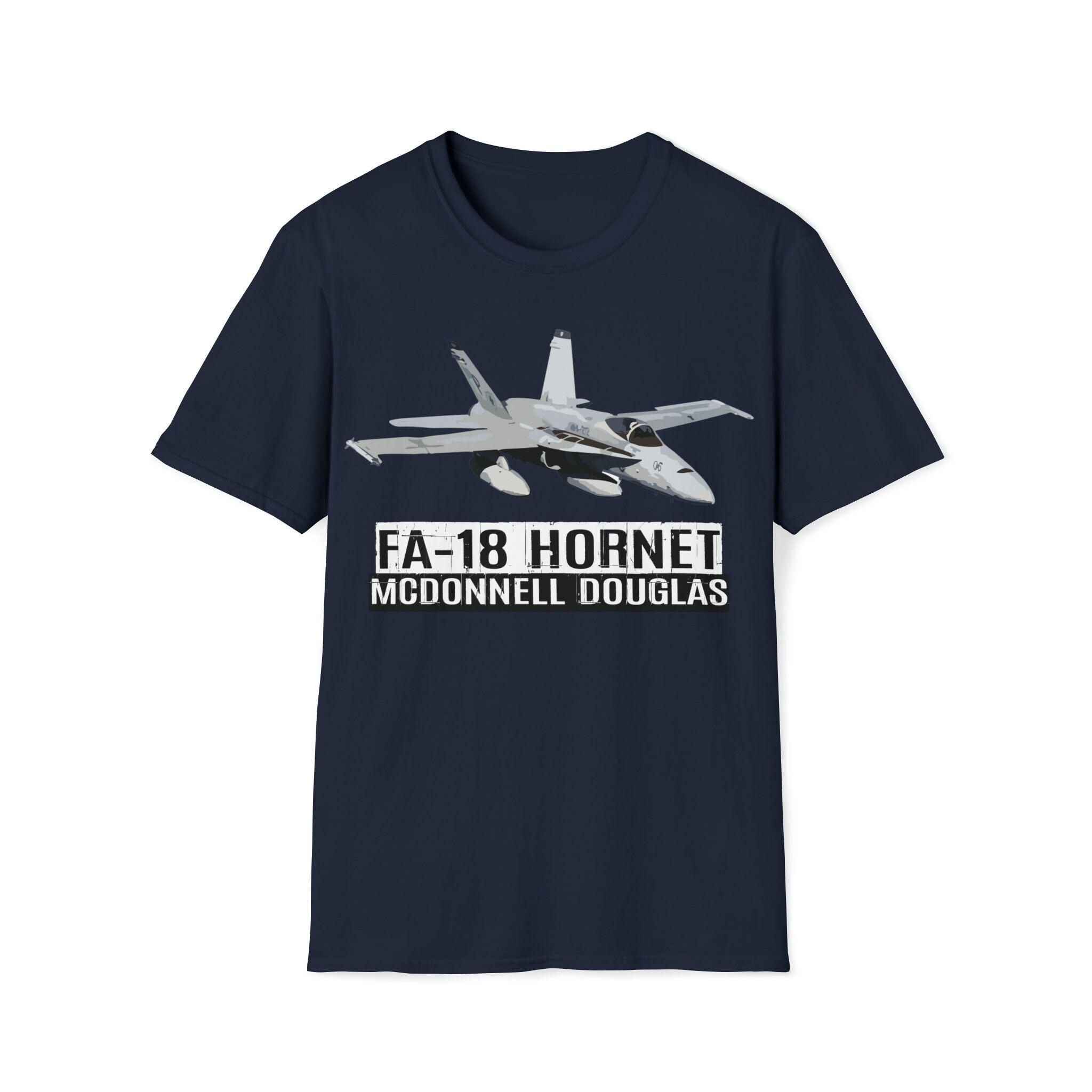 FA-18 Hornet T-shirt, FA18 Fighter Jet T-shirt, Fighter Aircraft ...