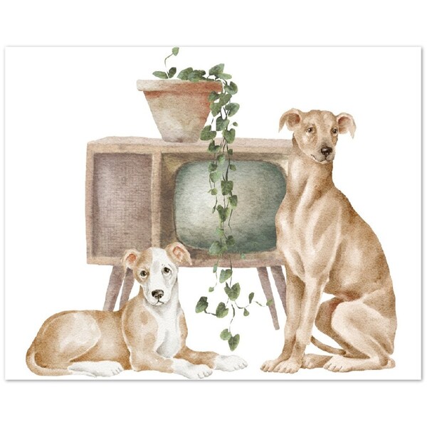 Greyhound Poster - Etsy